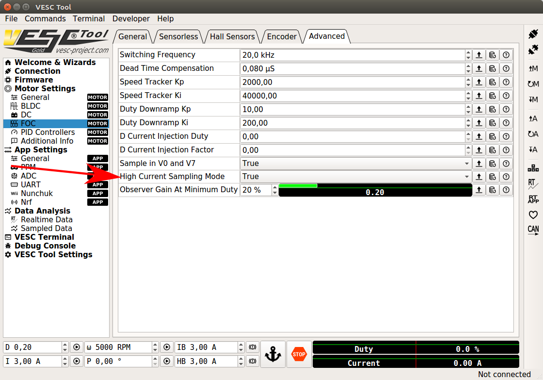 FAULT_CODE_ABS_OVER_CURRENT @HW6 | VESC Project